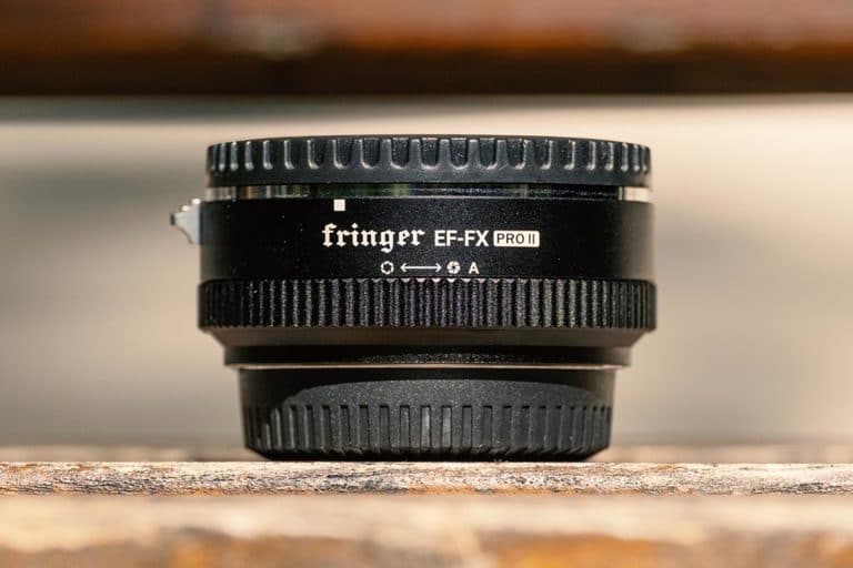 Fringer EF-FX Pro II lens adapter review (Canon-Fujifilm)