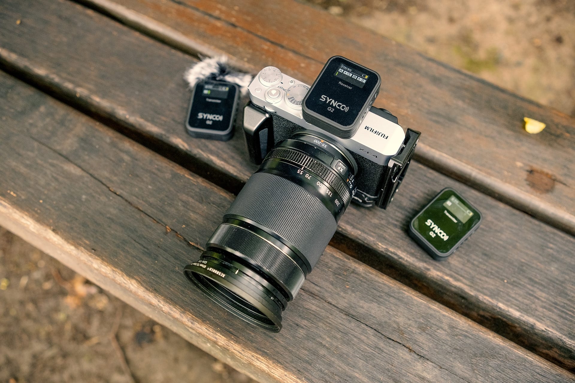 SYNCO G2 (A2) review: 129$ wireless microphones with screens ⎜ Fenchel ...